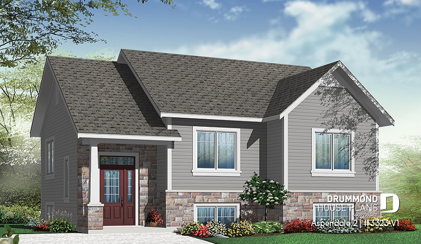 New Home No Garage Coastal Style House & Beach Floor Plans